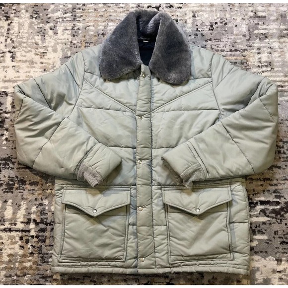 Golden Fleece | Jackets & Coats | Mens Vintage Golden Fleece Gray ...